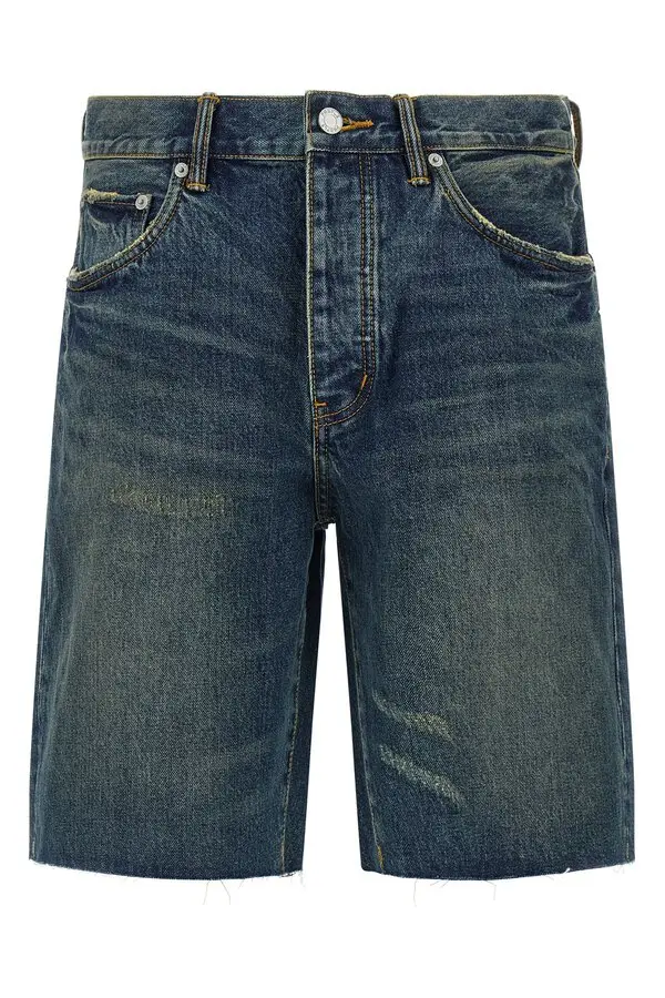 PURPLE BRAND P059 Vintage Mid' Bermuda Shorts