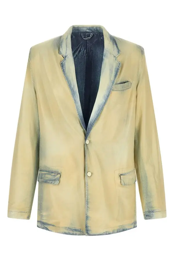 DIESEL® D-nivale-fsi Lyocell Denim Blazer