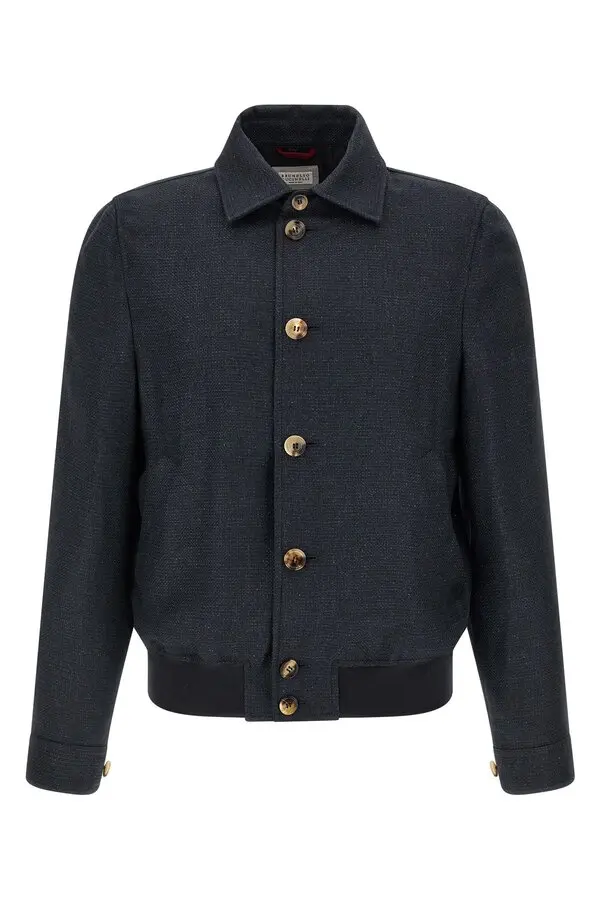 Brunello Cucinelli Linen Blend Jacket