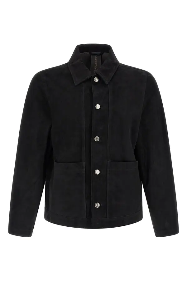 GIORGIO BRATO Fiore Suede Jacket