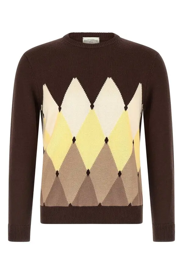 BALLANTYNE Argyle Sweater