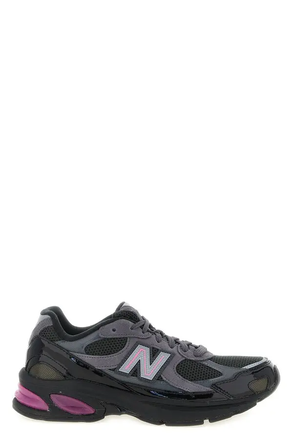 NEW BALANCE 2010 Leather And Mesh Sneakers - Multi