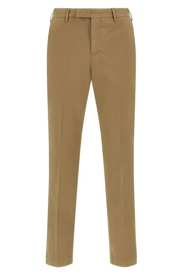 PT TORINO Master Stretch Cotton Gabardine Trousers