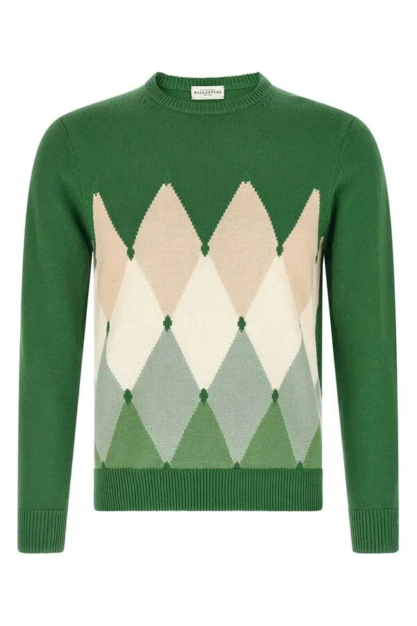 BALLANTYNE Argyle Sweater