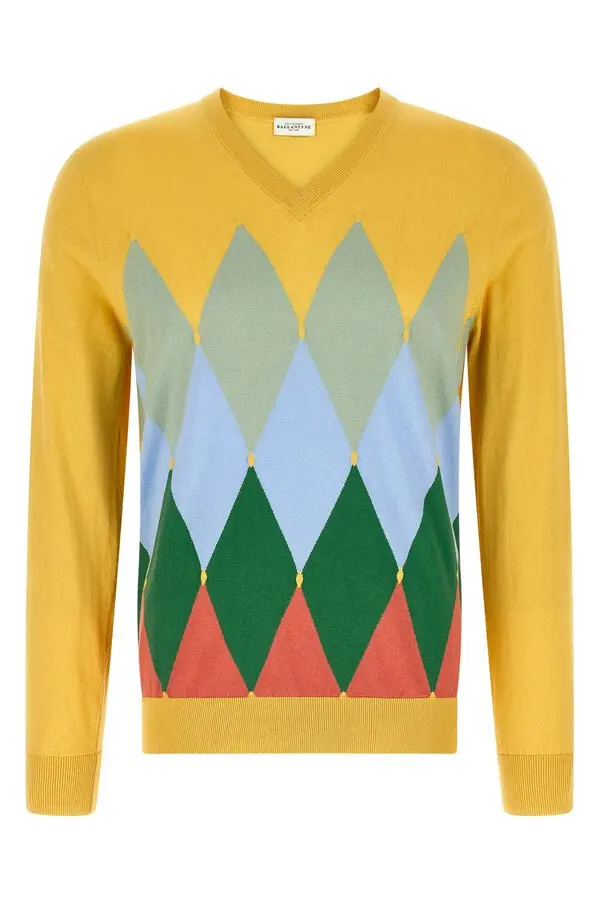 BALLANTYNE Argyle Sweater