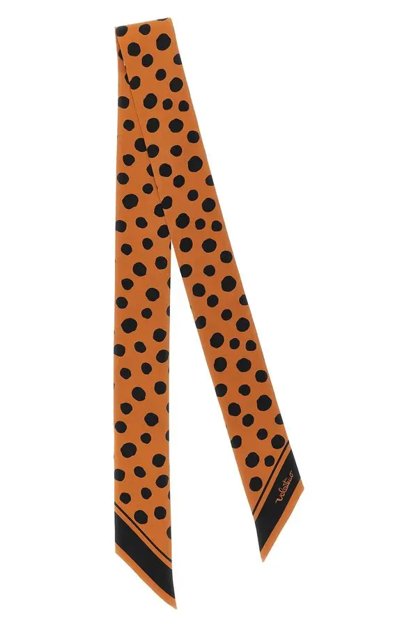 Valentino Garavani Pois Dalmata' Bandeau - Brown