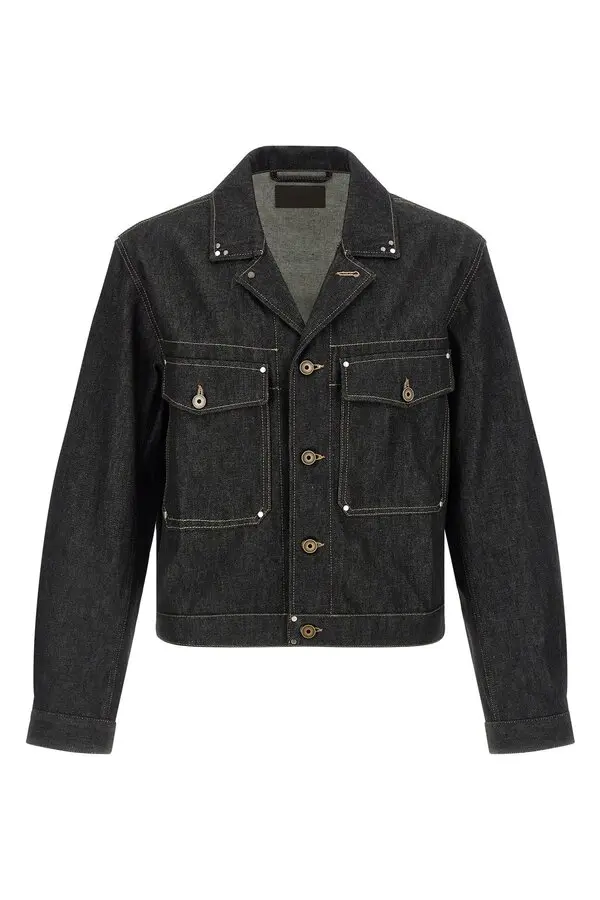 LEMAIRE Trucker' Jacket - Black