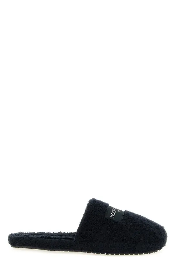 Dolce & Gabbana Dg Hotel Terry Slippers