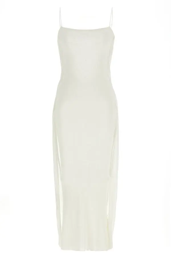 Jacquemus La Robe Maille Plumetis Dress