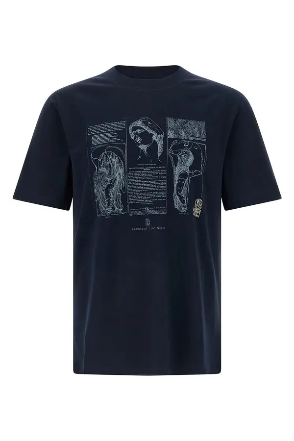 Brunello Cucinelli Printed T-shirt