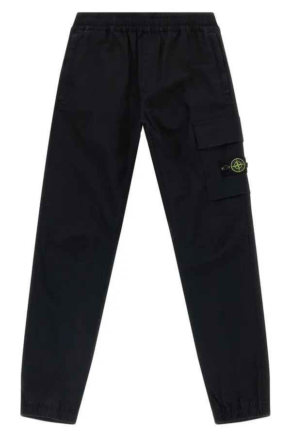 Stone Island Stretch Cotton Cargo Trousers