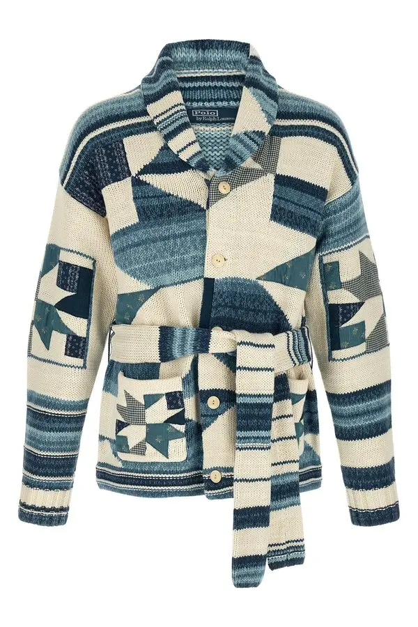 Polo Ralph Lauren Patchwork Cardigan
