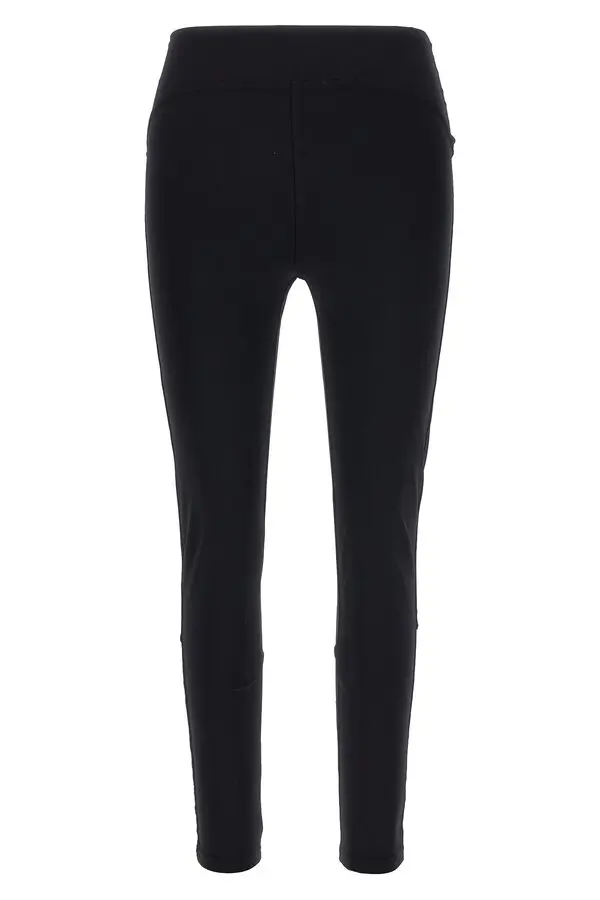 NOT AFTER TEN Tulle Insert Leggings - Black
