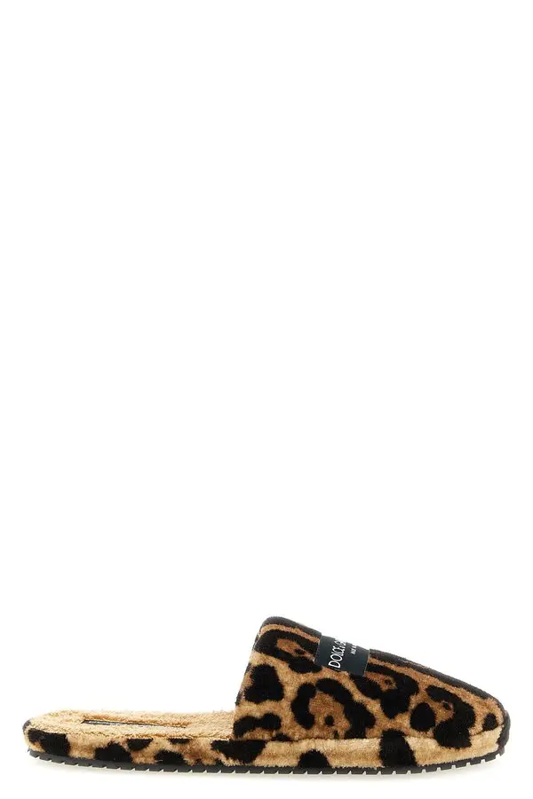 Dolce & Gabbana Dg Hotel Terry Slippers