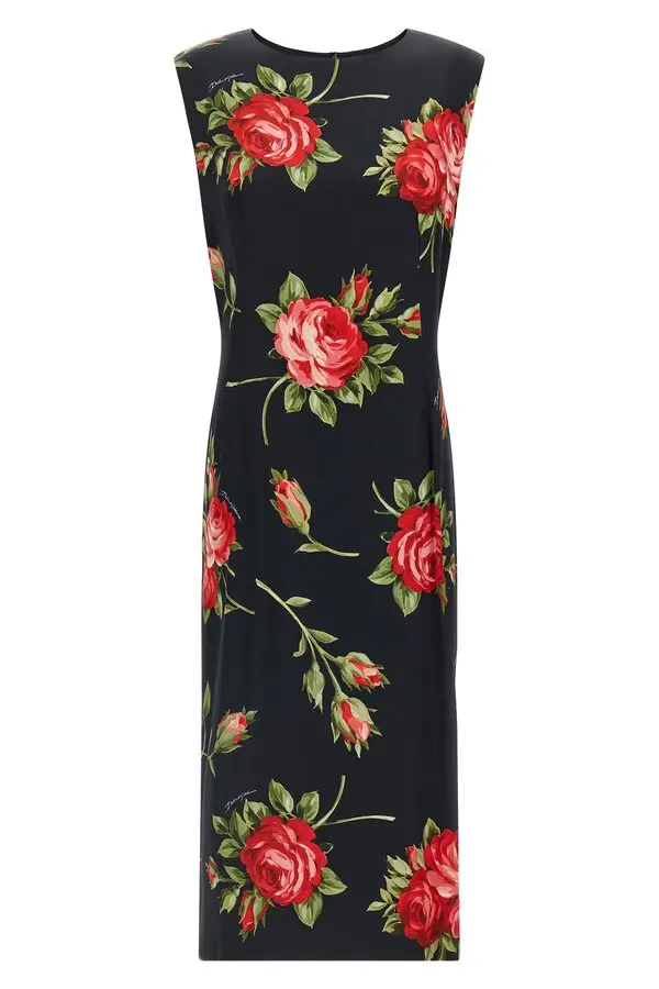 Dolce & Gabbana Bouquet Rose Dress