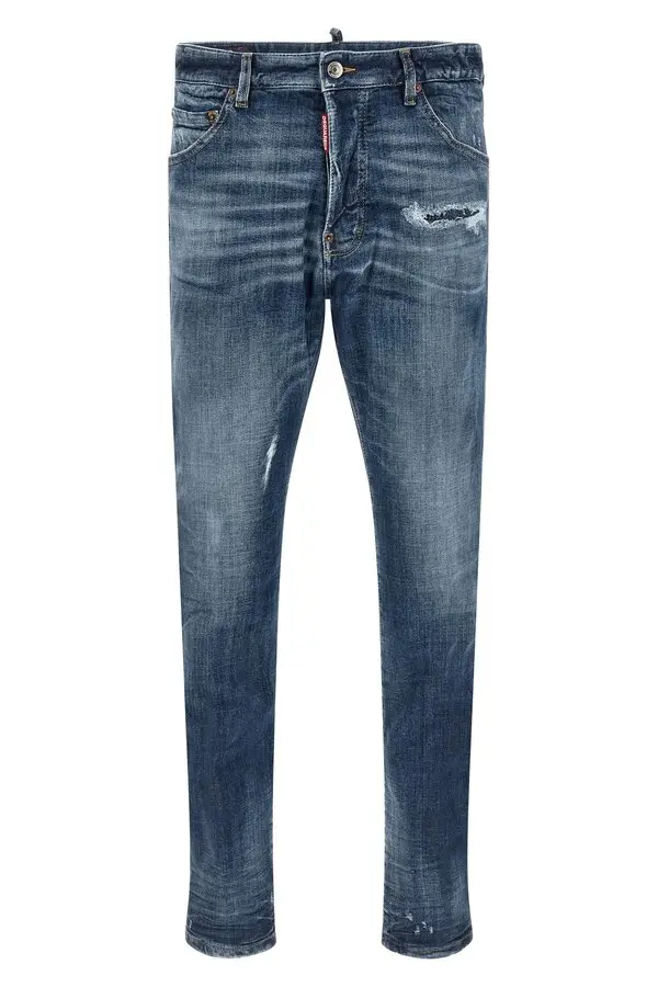 Dsquared2 Teddy Cotton Denim Jeans