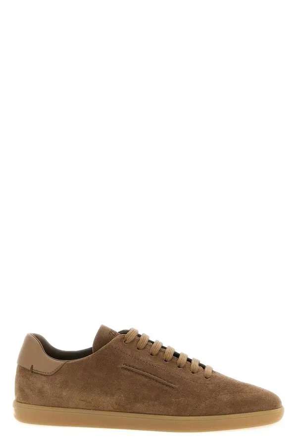 Zegna 232 Suede Sneakers