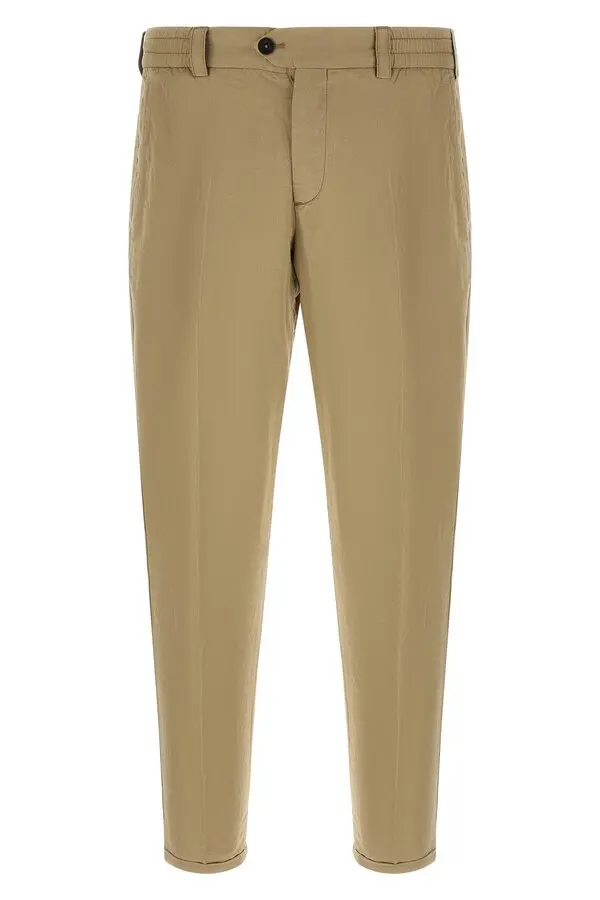 PT TORINO The Rebel Cotton And Linen Blend Trousers