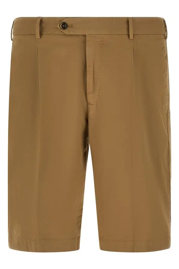 PT TORINO Stretch Cotton Bermuda Shorts