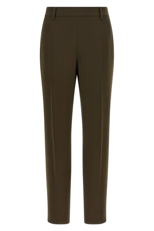 Alberto Biani Crêpe Straight Leg Trousers