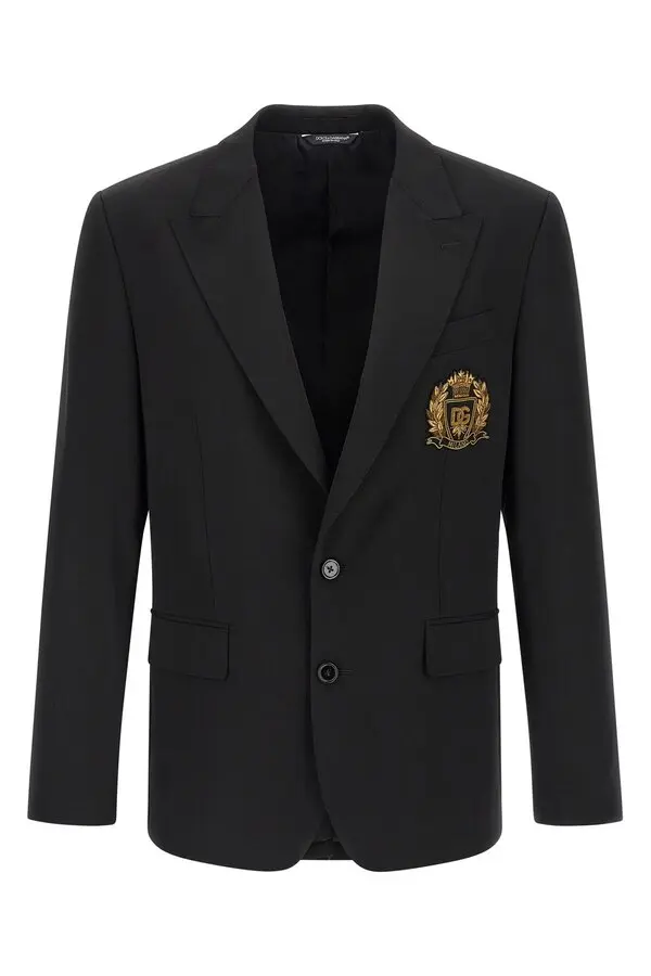 Dolce & Gabbana Sicilia Light' Blazer - Black