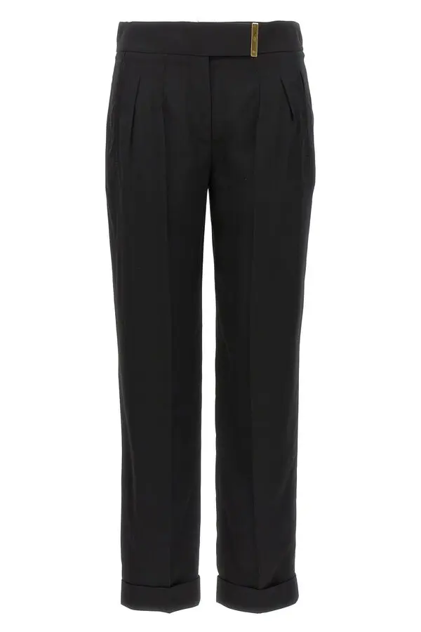 TOM FORD Metal Bar Detail Trousers
