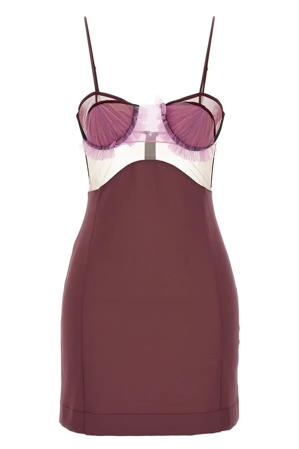NENSI DOJAKA Explosive Flower Bra' Dress