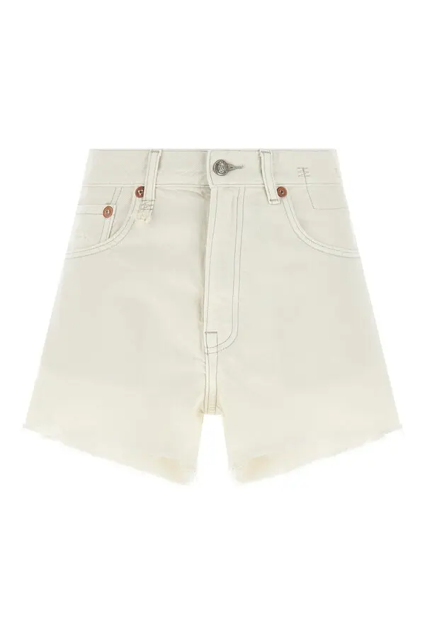 R13 X-bf Denim Shorts