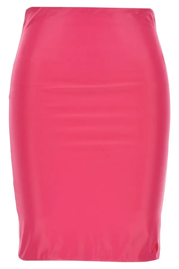 Attico Lycra Mini Skirt - Fuchsia
