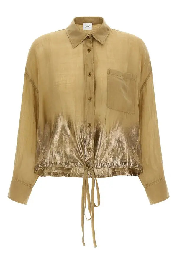 NUDE Linen Blend Shirt