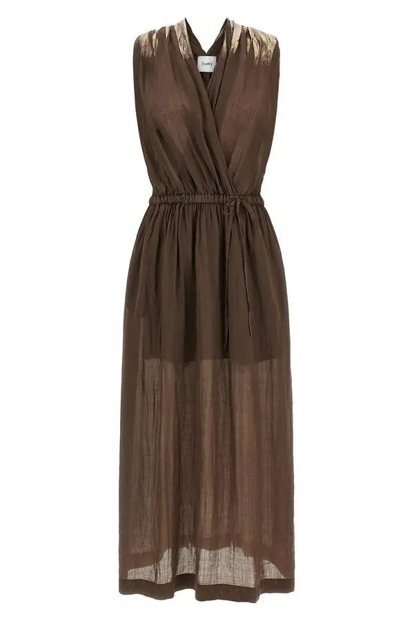 NUDE Linen Blend Dress