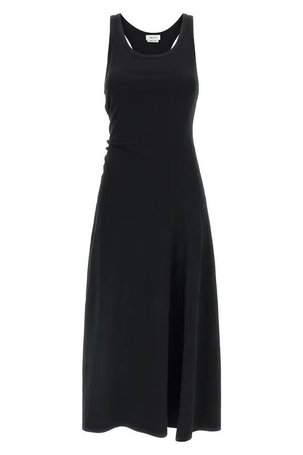 Alexander McQueen Cotton Jersey Corset Dress