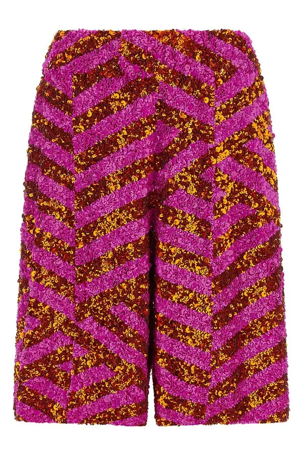 Dries Van Noten Pomy Bis' Bermuda Shorts - Multi