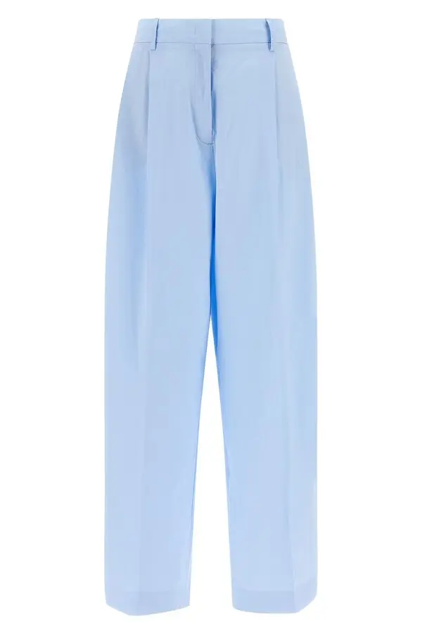 Fabiana Filippi Filo Diamante Cotton Poplin Trousers