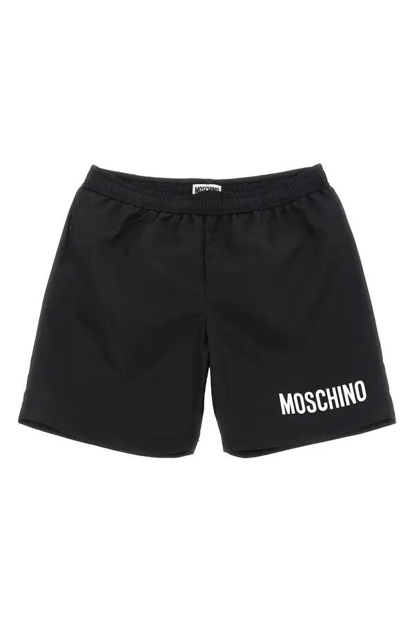 MOSCHINO KID TEEN Logo Swimsuit