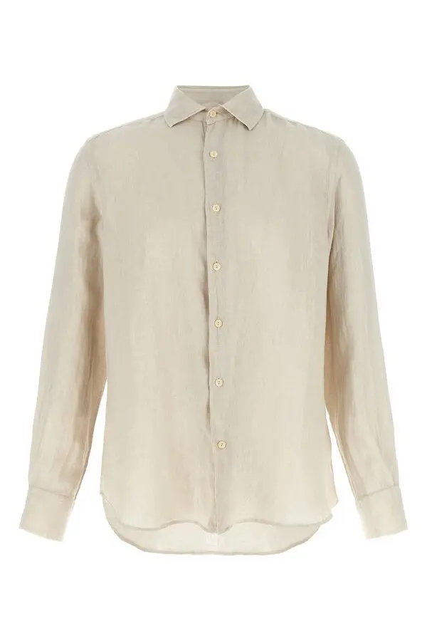 MC2 SAINT BARTH Pamplona' Shirt - Beige