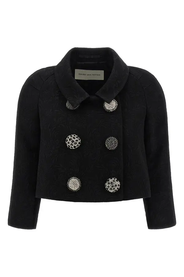 Dries Van Noten Vipa Bolero Blazer - Black