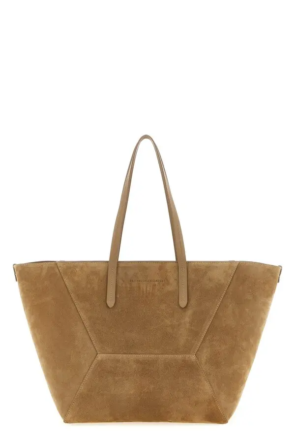 Brunello Cucinelli Bc Duo Maxi Shoulder Bag - Brown
