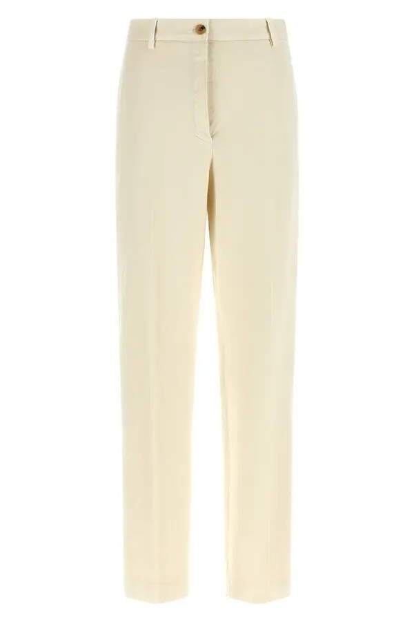 Dries Van Noten Pilar Cotton Canvas Trousers