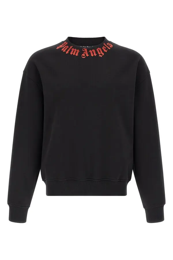 Palm Angels Neck Logo' Sweatshirt
