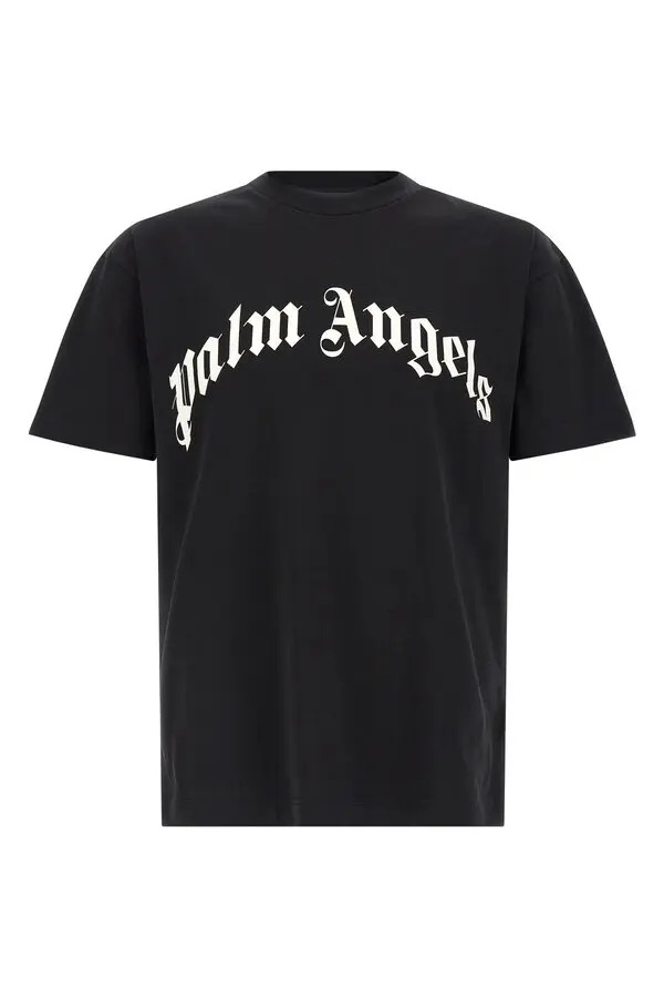 Palm Angels Curved Logo' T-shirt