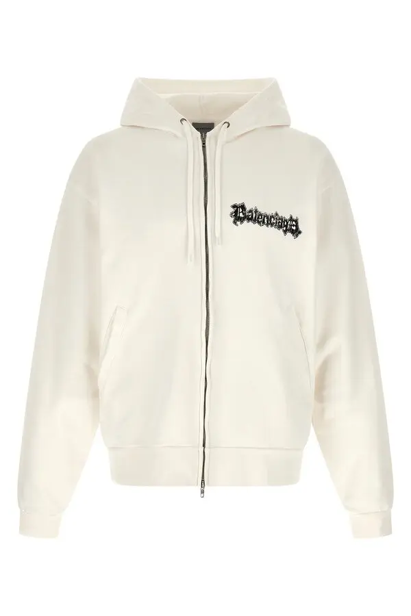 Balenciaga Salon De Couture' Hoodie - White