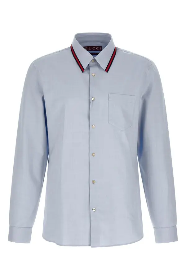 Gucci Web' Collar Shirt