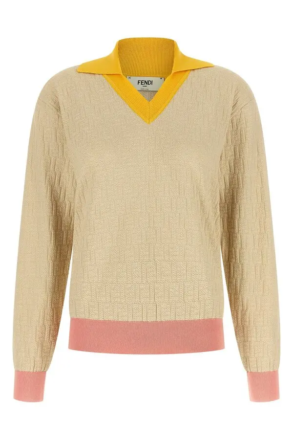 Fendi Ff Jacquard Sweater
