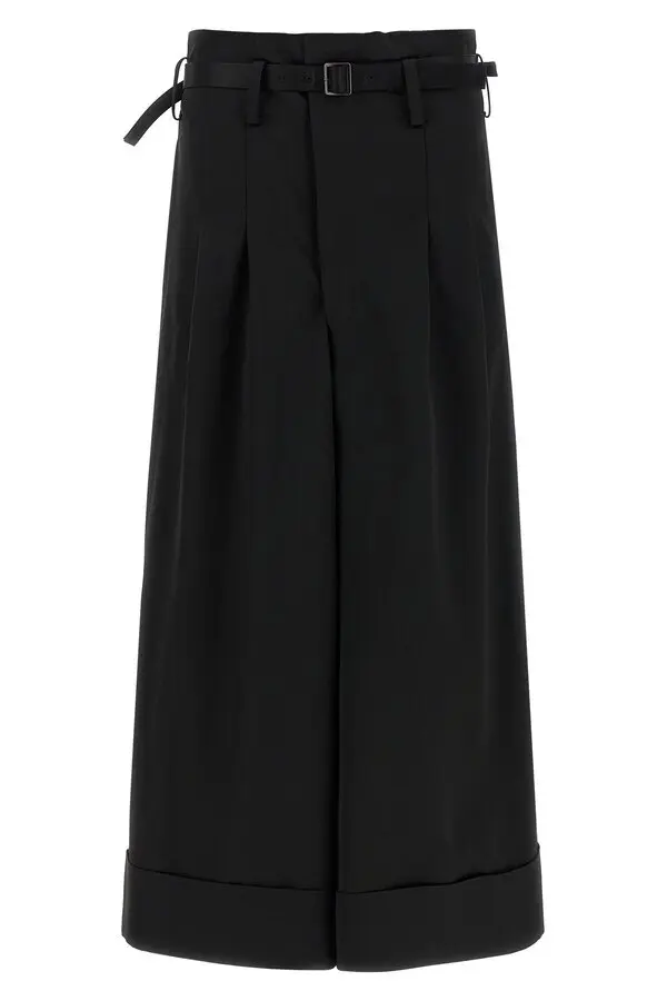 Junya Watanabe High Waist Wool Blend Pants