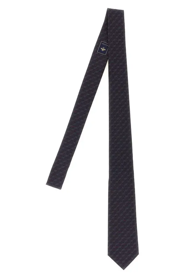Gucci Gg Jacquard Neck Tie