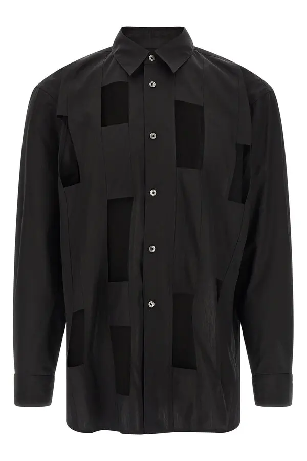 Comme Des Garçons Geometric Cut-out Shirt