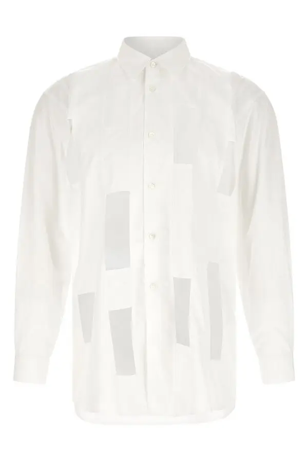Comme Des Garçons Geometric Cut-out Shirt