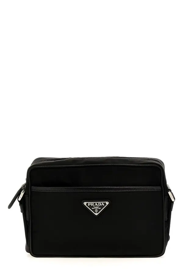 Prada Re-nylon Crossbody Camera Bag - Black