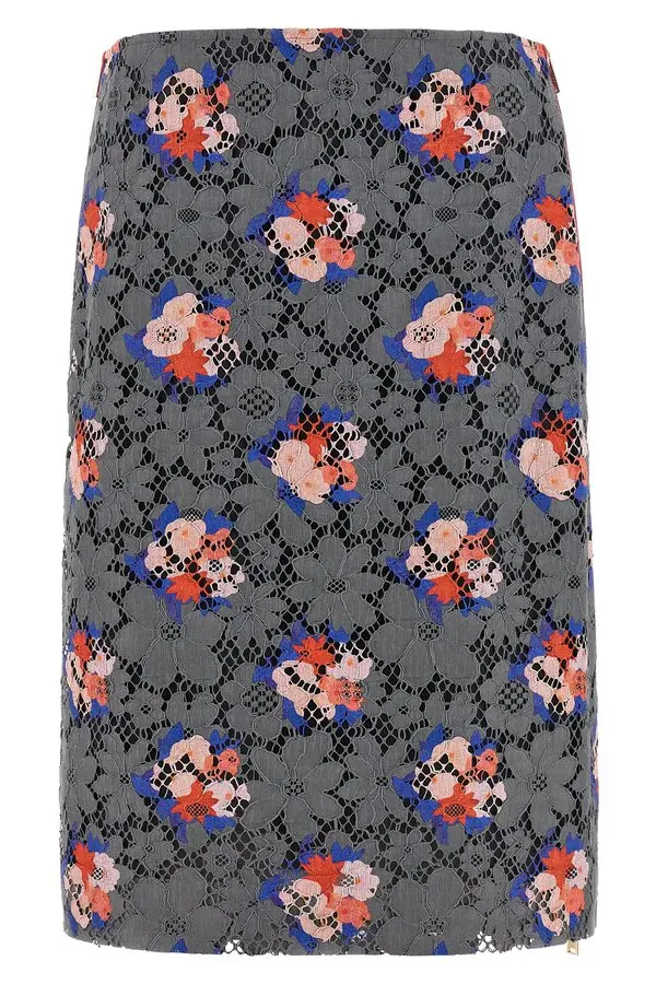 Fendi Bouquet' Lace Skirt